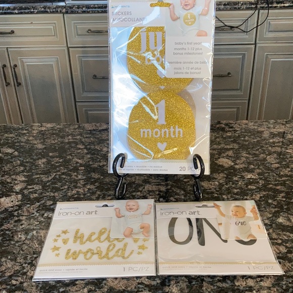 momenta | Accessories | Momenta Baby Assortment Of Irom Art And Glitter ...